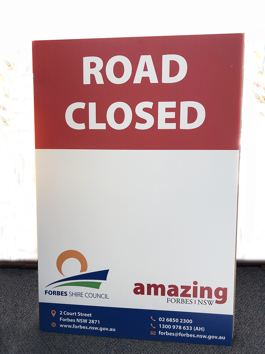 Corflute Signs - COURT PRESS